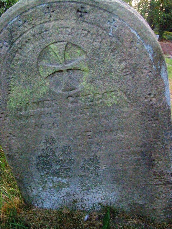 Memorial Inscriptions: Gregory | Waters Upton One-Place Study